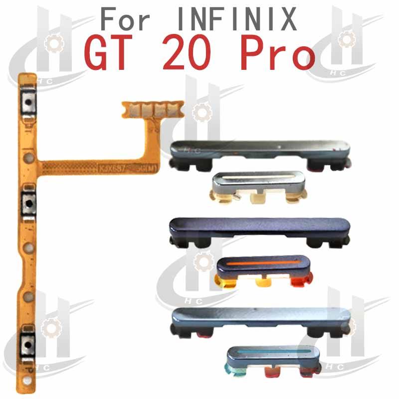 For Infinix GT 20 Pro X6871 Power Volume Side Button Flex Cable Keys ...