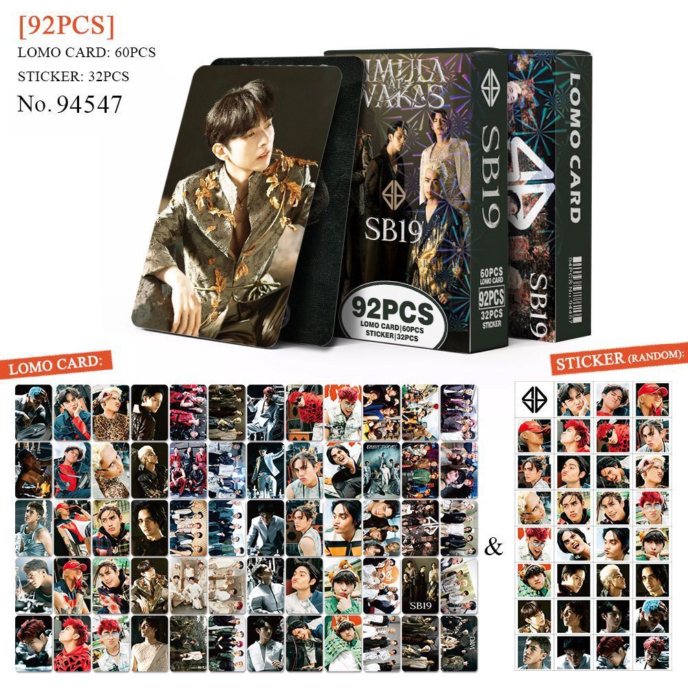 10-92pcs/set SB19 MOONLIGHT PAGTATAG! Photocards Sound Break 19 Lomo ...