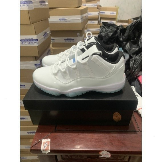 Ready stock Air Jordan 11 Retro Low legendary blue white AJ11 ...