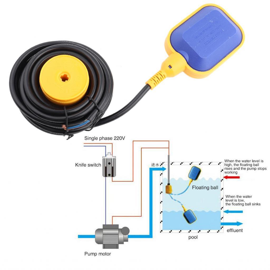 Bilge Float Switch High Sealability for Swimming Pools Barrels | Shopee ...