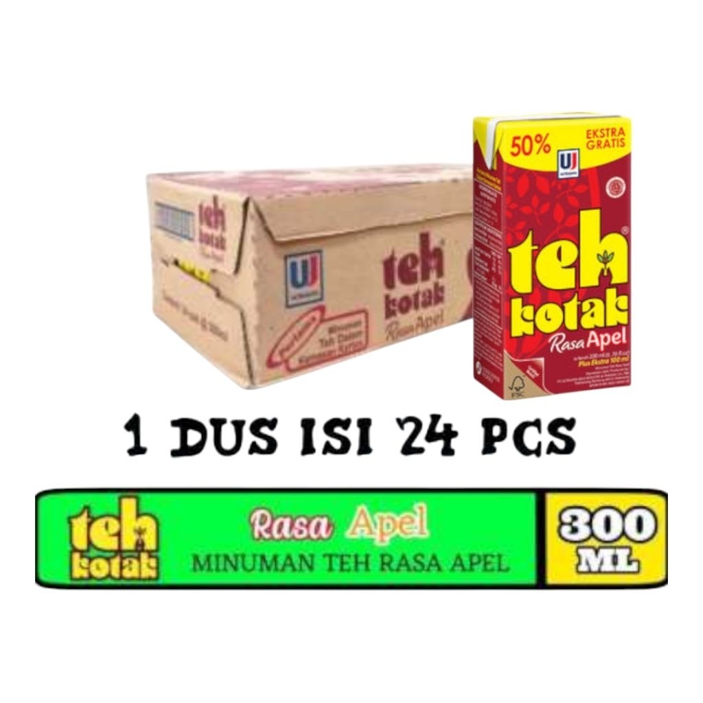 Ultra Apple Tea Box 300ml (Carton Packaging) | Shopee Philippines