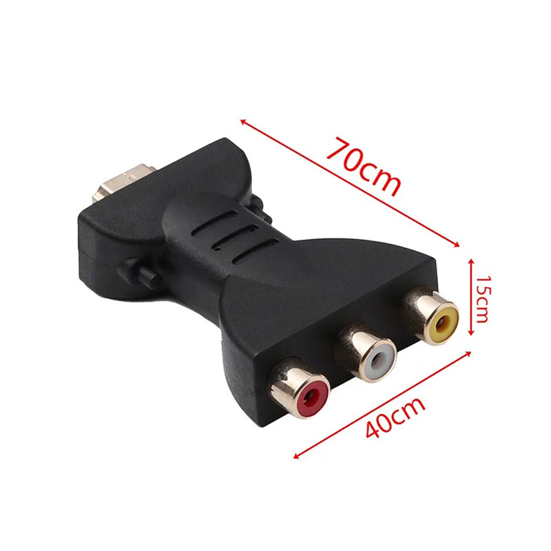 Fbph HDMI To AV Audio Adapter HDMI To VGA Connector RCA Video Audio ...