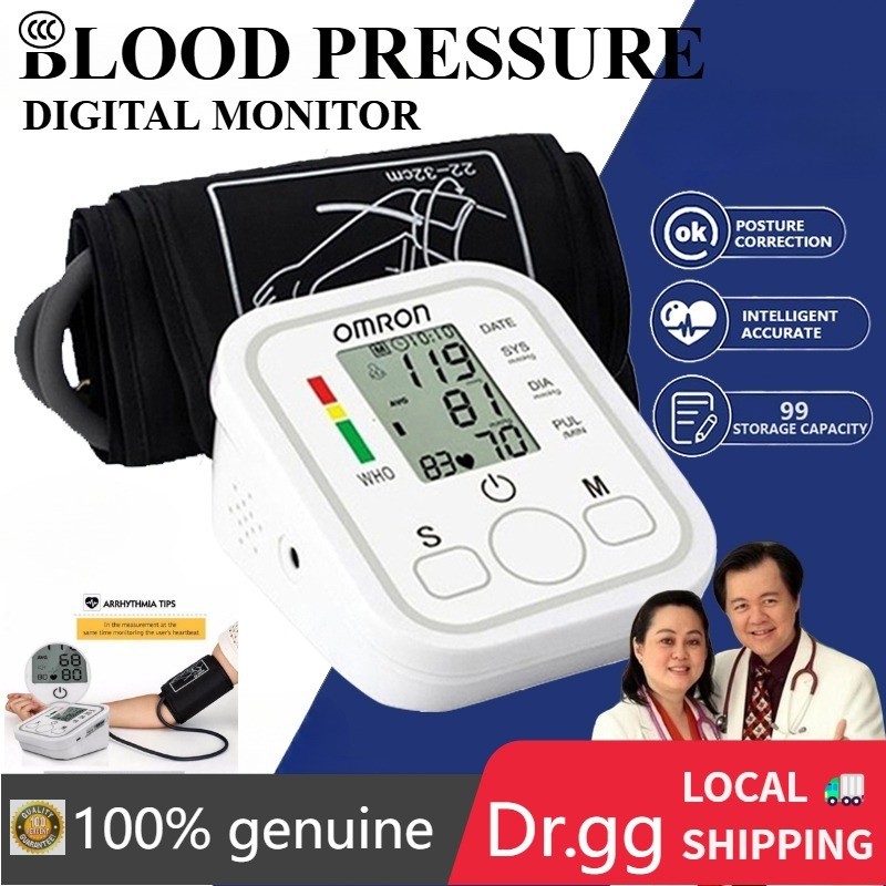 COD Omron Blood Pressure Digital Monitor High Precision Intelligent ...