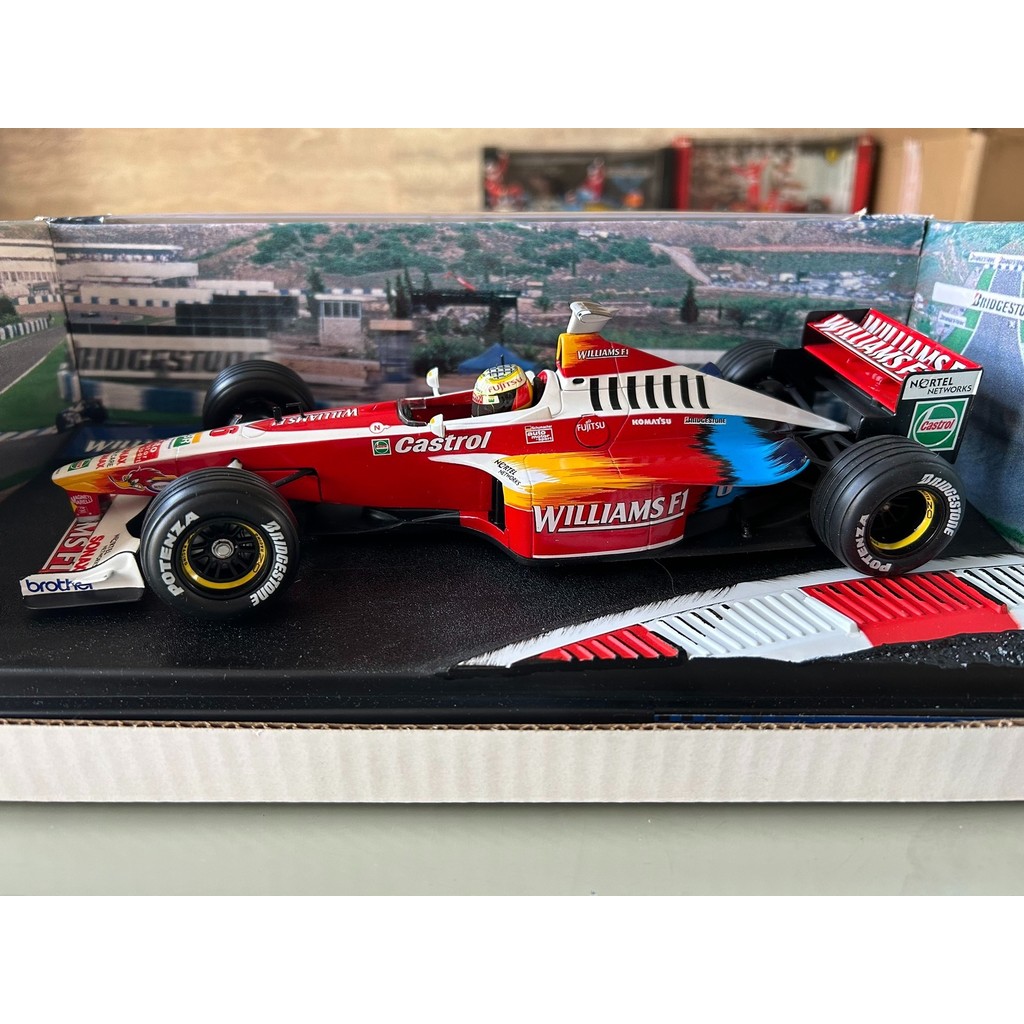 Hot Wheels 1/18 F1 Williams Fleet FW21 Ralph Schumacher 1999 Race ...