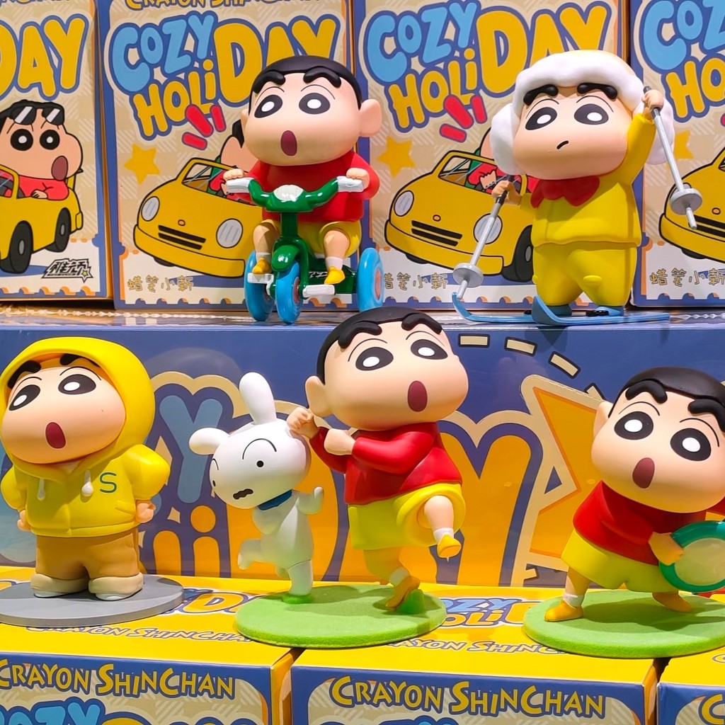 Childish Crayon Shin-chan: Shin-chan's Holiday Series Blind Box Trendy ...