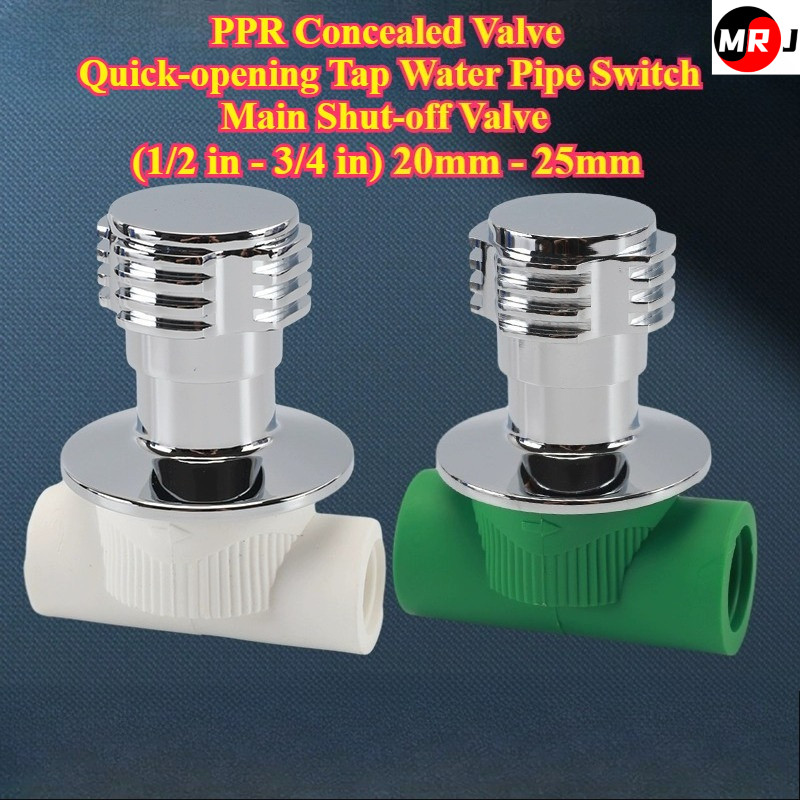 [MRJ-HY] PPR Concealed Valve, Quick-opening Tap Water Pipe Switch, Main ...