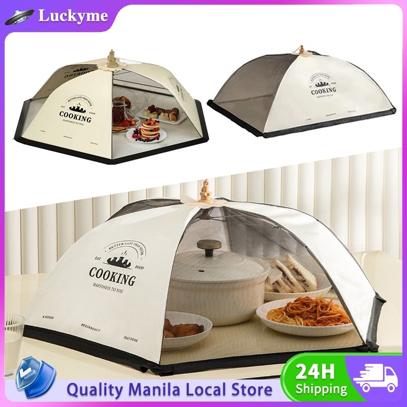 Foldable Food Cover Simple Mesh Food Cover For Dining Table Kitchen ...