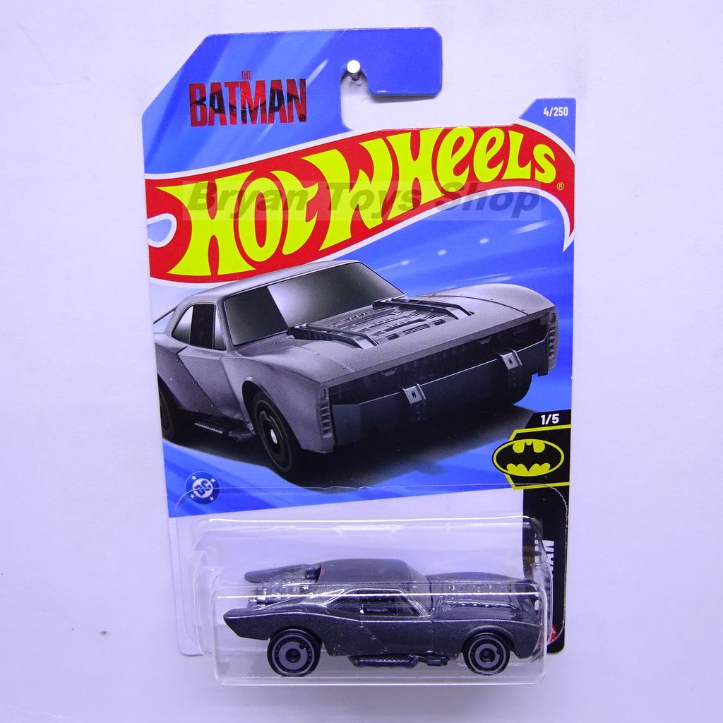 Hot Wheels Batmobile Grey The Batman | Shopee Philippines