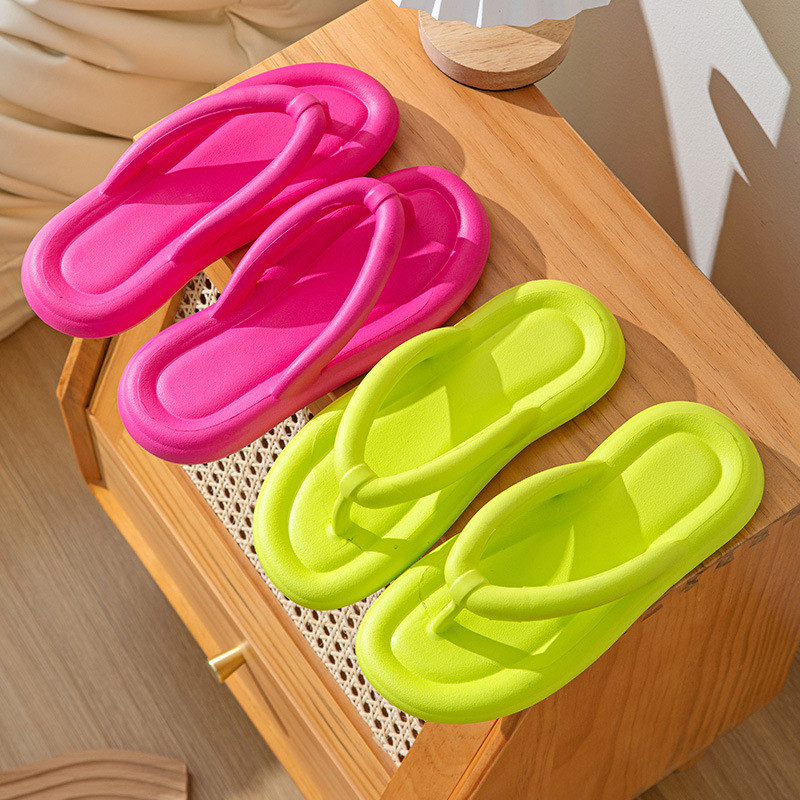1 piso slippers for women slippers for women sale Solid Color Anti-Slip ...