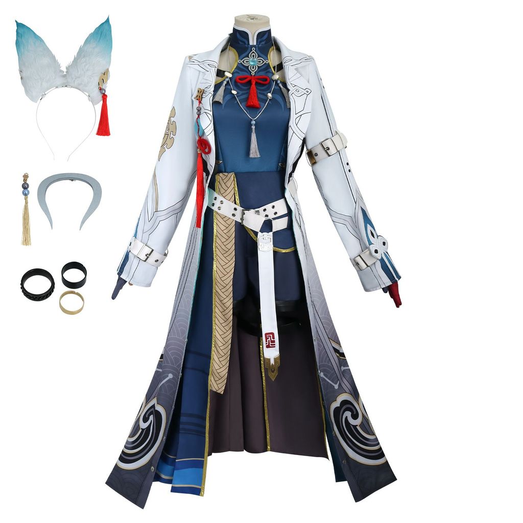 Costume Collapse Star Railway cos Suit General Sky Strike cosplay Two ...