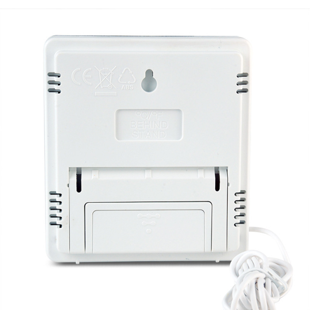 [Sunfayss.ph] Electronic Temperature Humidity Meter Gauge Clock Digital ...