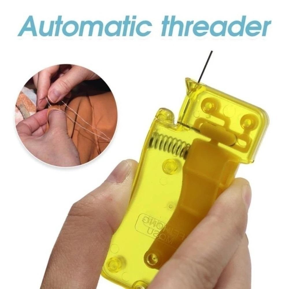 Quick Needle Introducer Elderly Automatic Sewing Needle Threader Sewing