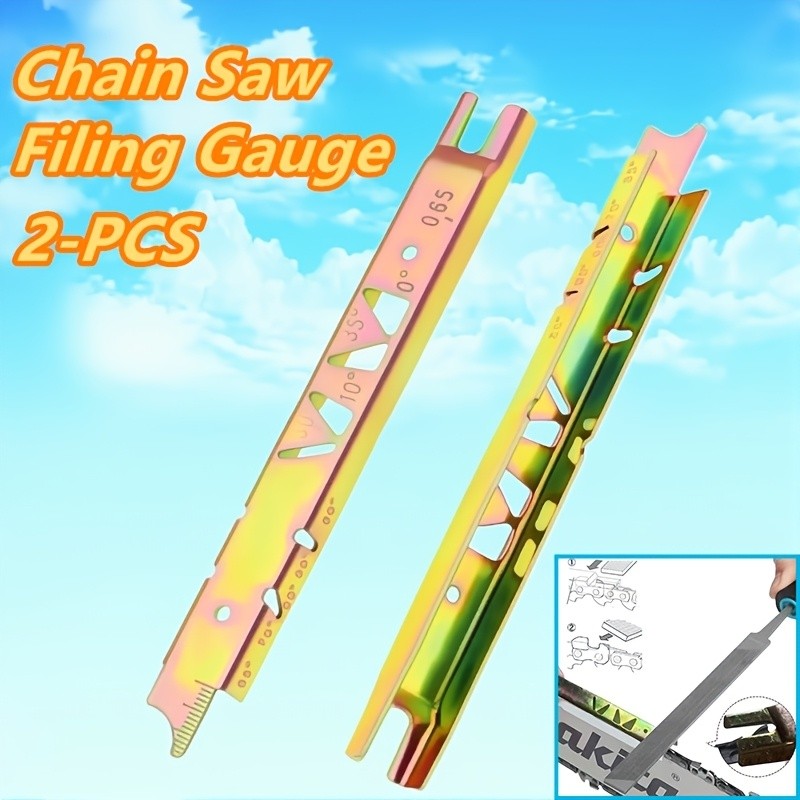 Chain Saw User/DIY Enthusiast/Maintenance Staff Specific - 2Pc Gauge ...