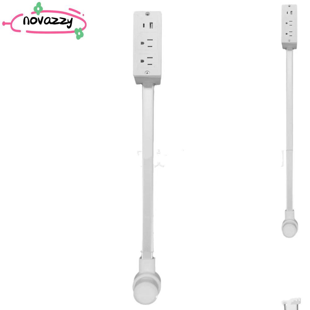 NOVAZZY Electrical Outlet Extender, White Rotates 180° Power Socket ...