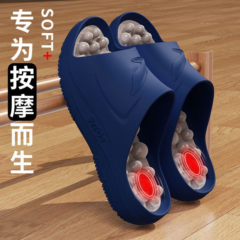 Ergonomic Foot Massage Slippers for Elderly Women - Indoor Anti-Slip ...