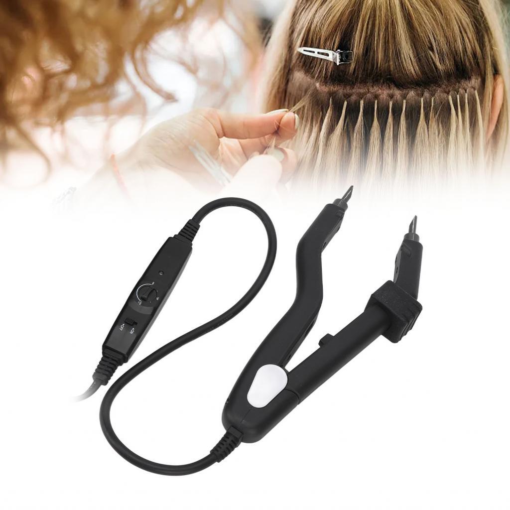 grocerybazaar ZJchao Hair Extensions Tool Professional Heat Tong ...
