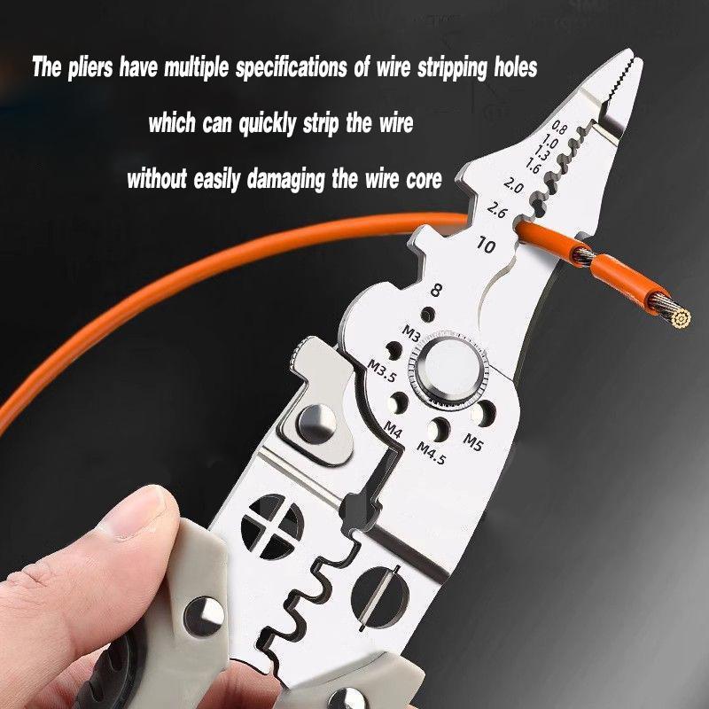 28 In 1 Multi-functional Wire Stripper CrimpingTool Wire Cutter Tool ...