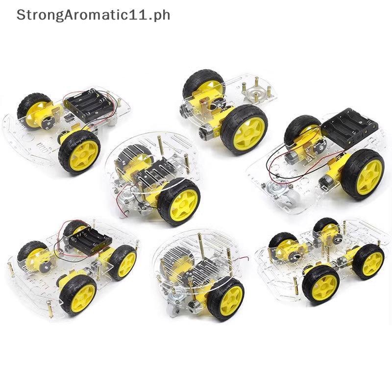 StrongAromatic DIY Avoidance Tracking Motor Smart Robot Car Chassis Kit ...