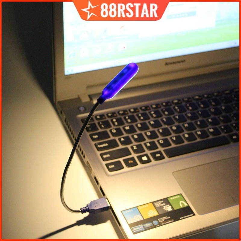 Flexible USB 6 LED Portable Table Lamp for Power Bank Mini Book Light ...