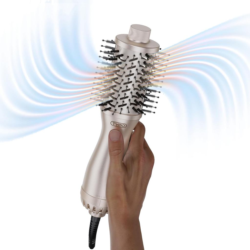 TYMO 2.0 Hair Blow Dryer Brush - Blowout Hot Air Brush, One Step ...