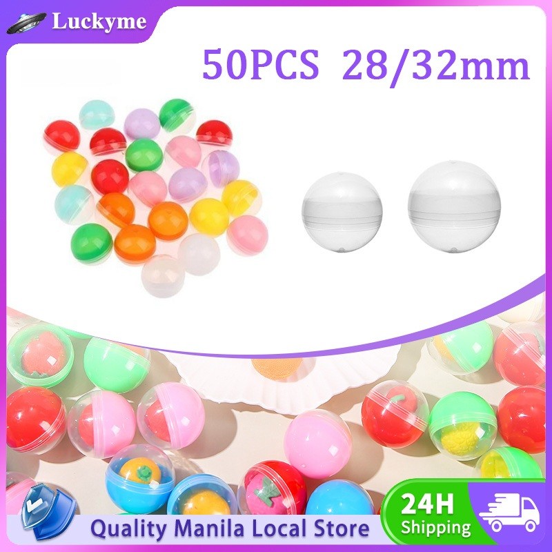 Mini Capsule Ball Empty Surprise Ball Capsules Clear Color Round Ball ...