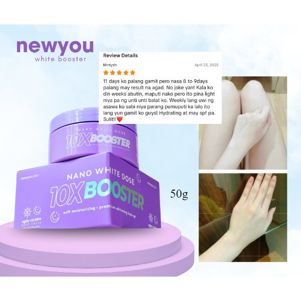 NANO WHITE DOSE 10X BOOSTER W/ SPF45 VIETNAM WHITENING BOOSTER ...