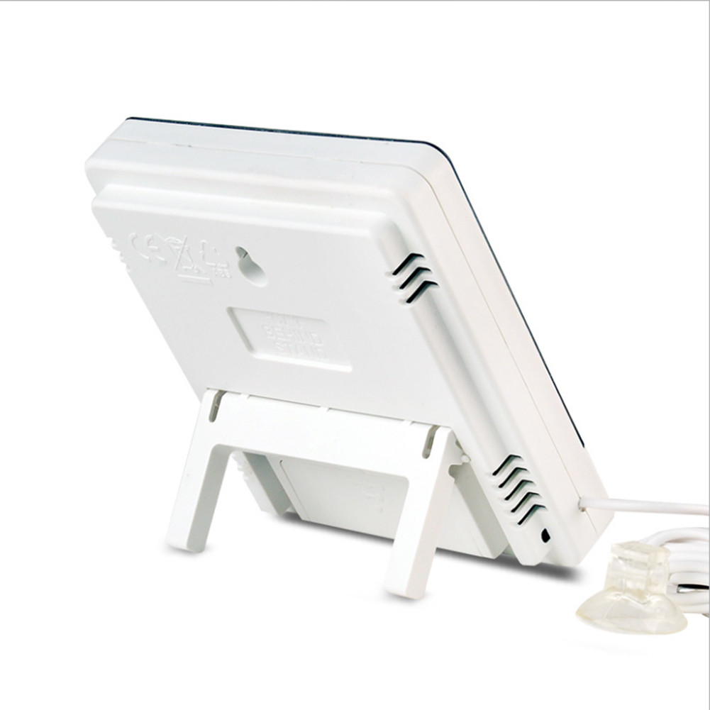 [Sunfayss.ph] Electronic Temperature Humidity Meter Gauge Clock Digital ...