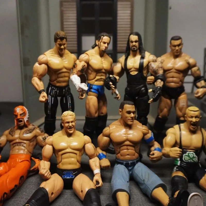Genuine Bulk Goods Wrestler Senarel Randy HHH Joint Super Action Figure ...