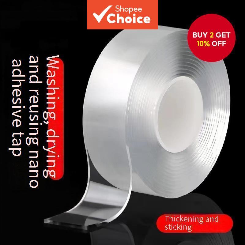 Ultra-Strong Double-Sided Adhesive Tape – Waterproof, 100x2cm for Home ...