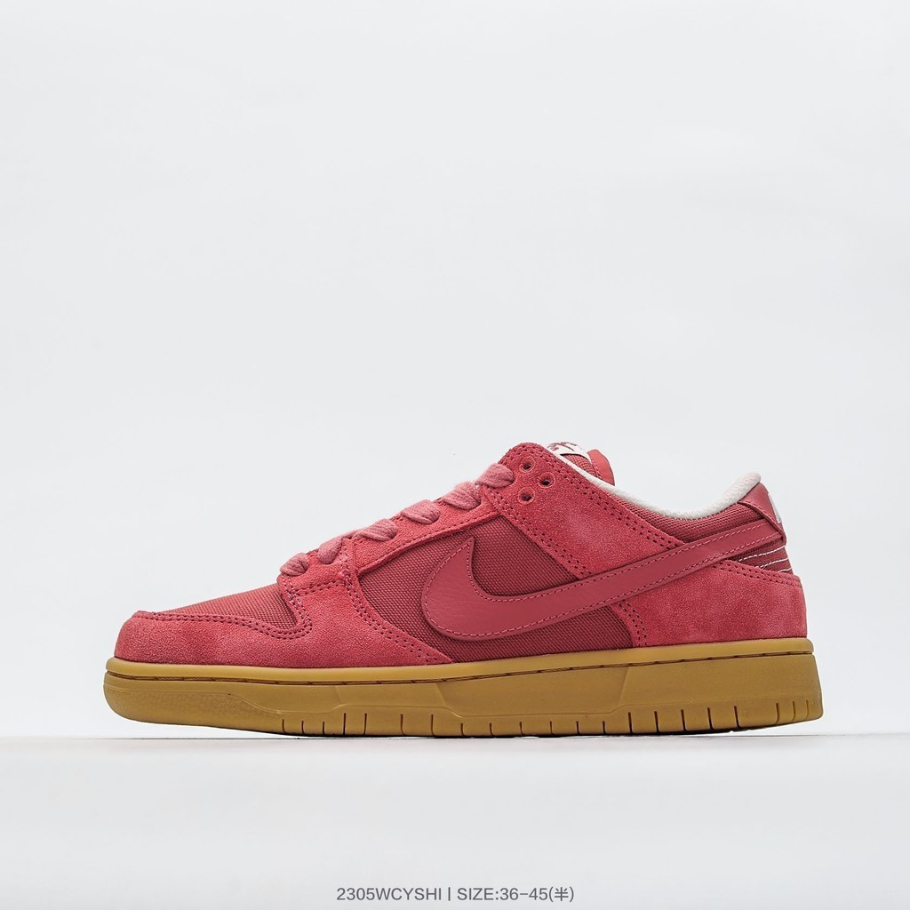 2025 Nike SB Dunk Low Red Gum This Nike SB Dunk Low features a full red ...