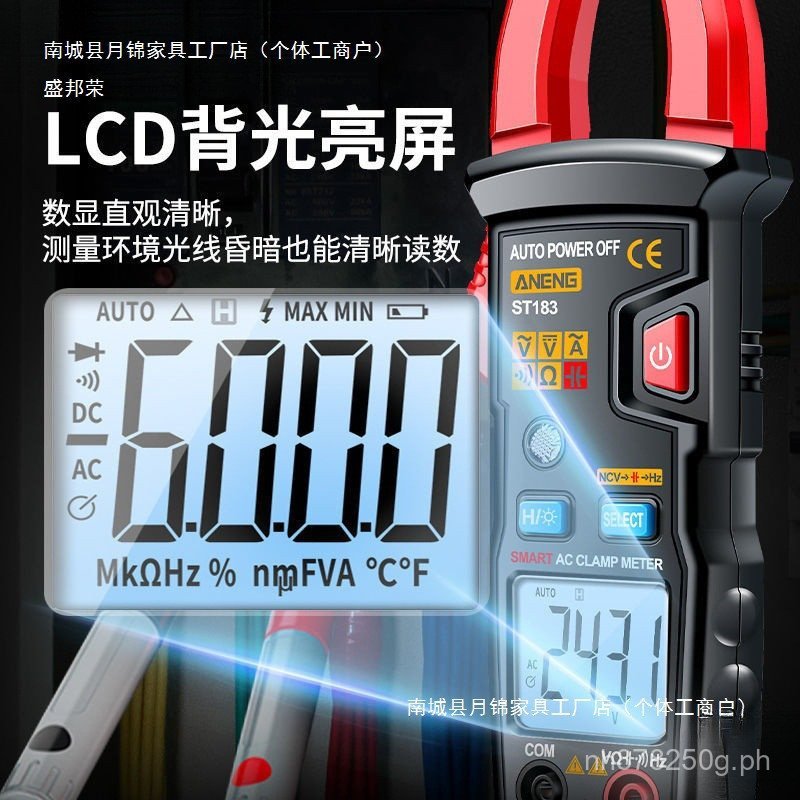 Smart New Model Repair Electrician Digital Multimeter Clamp Meter ...