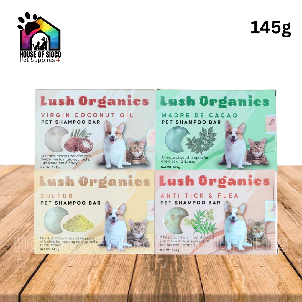 Lush Organics Pet Shampoo Bar 145g | Shopee Philippines