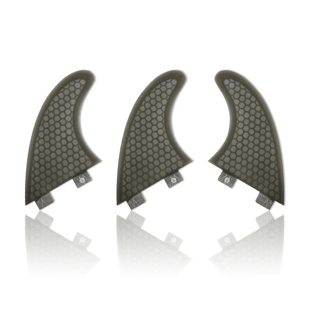 Fins G7 Surfboard Grey Fiberglass Honeycomb Fin Grip Surf Double Tabs ...