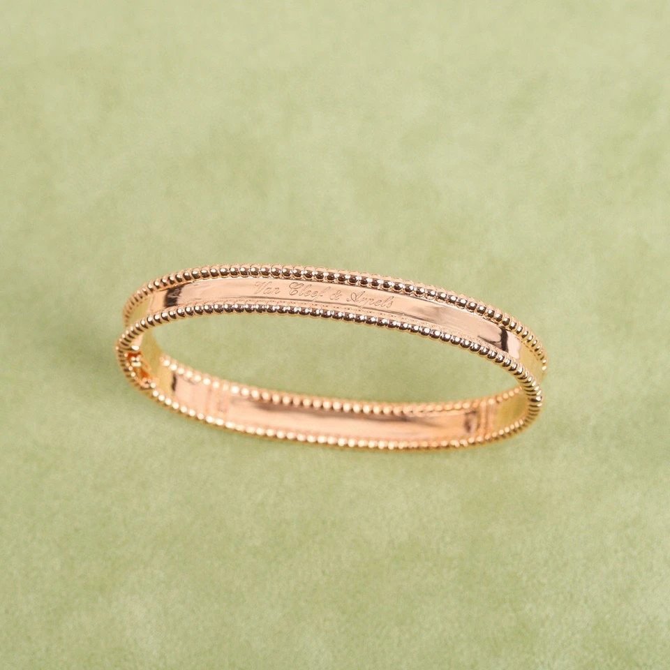 Van Cleef & Arpels Bracelet Perlée Series Signature Edition | Shopee ...