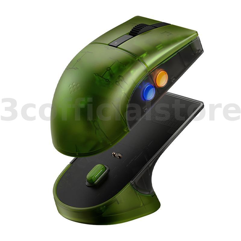8BitDo Retro R8 Tri-mode Gaming Mouse with Programmable Buttons PAW3395 ...