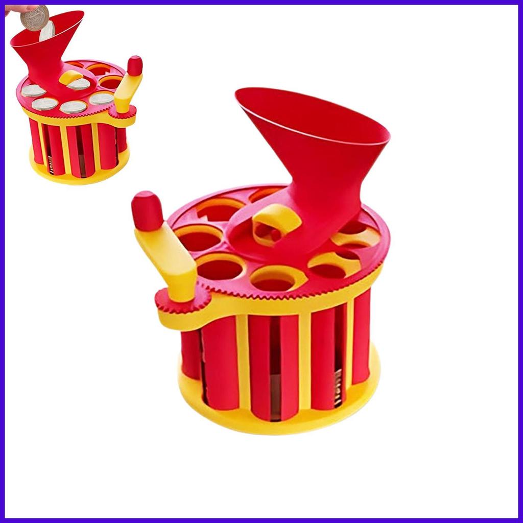 Coin Sorter Machine Hand Crank Coin Organizer Fun Manual Money Sorting ...