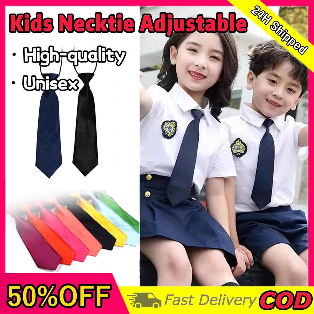 Fashion Kids Necktie Adjustable Boy And Girl Cute Decoration Casual ...
