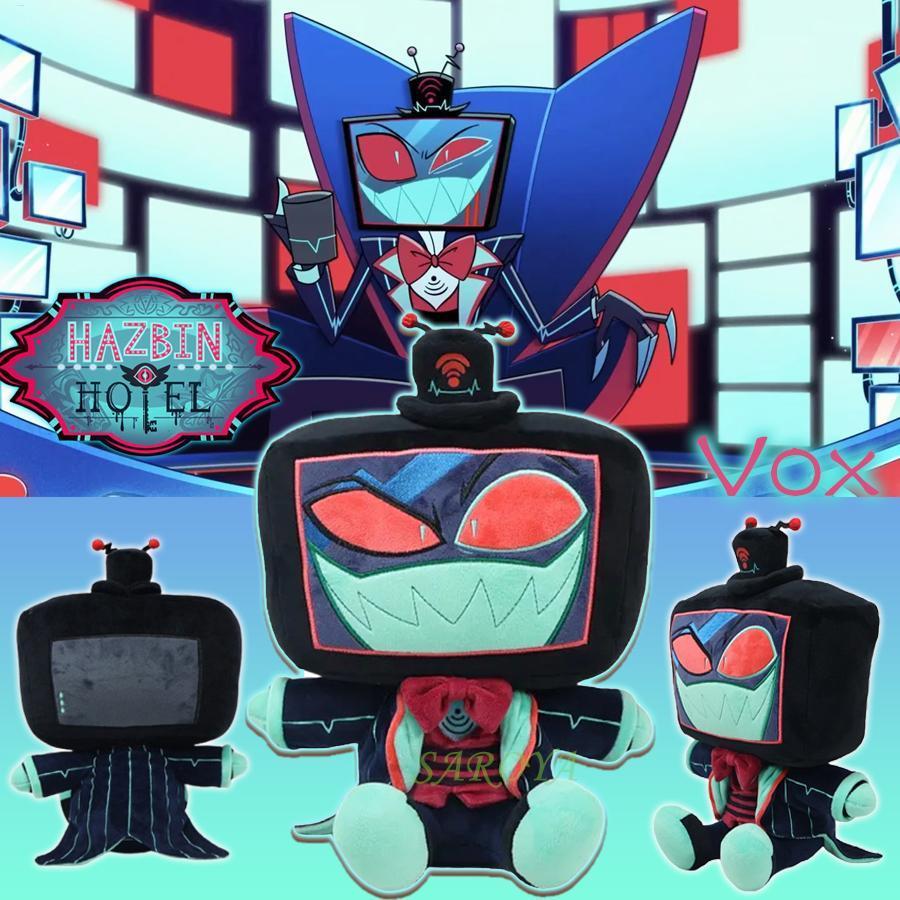 25cm Youtooz Hazbin Hotel Vox Plush Toy Anime Peripherals Collectible ...