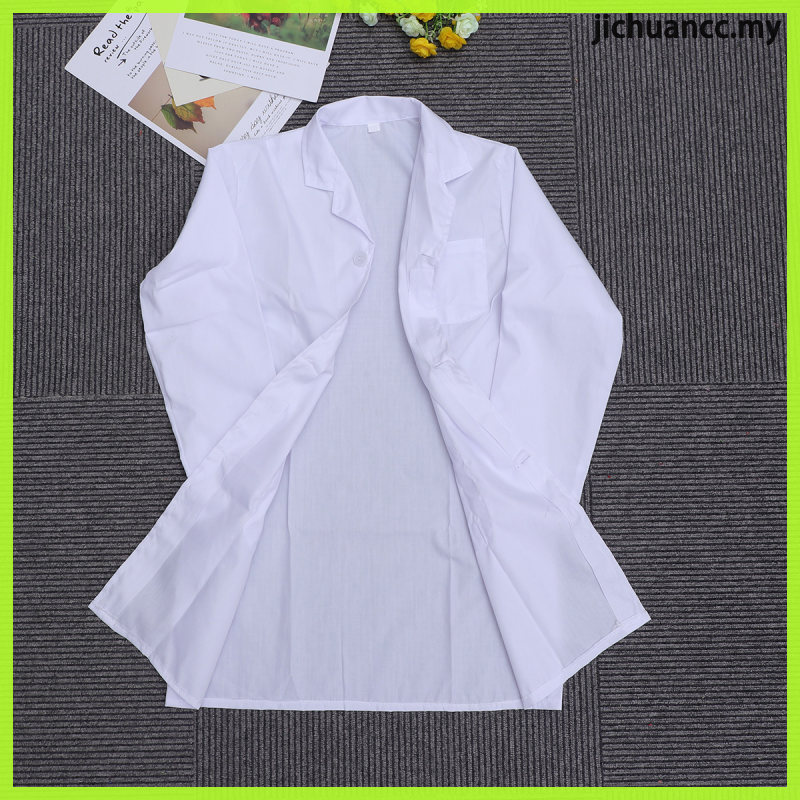 Kids Lab Coat Suits Children Thin White Coats Doctor Cosplay Uniform ...