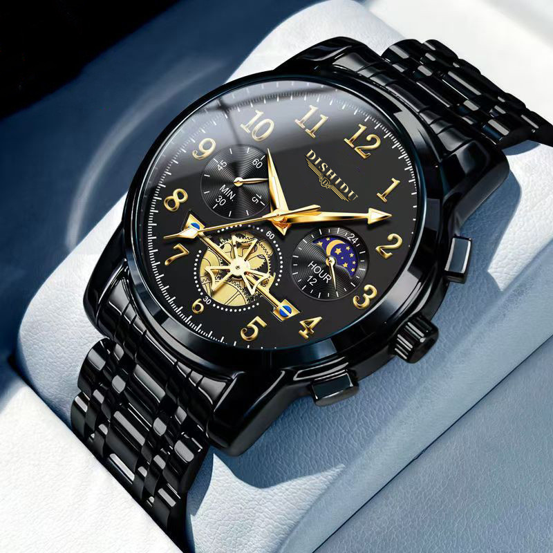 Three-Eye Six-Hand Watch Men's Fully Automatic Men's High-Appearance ...