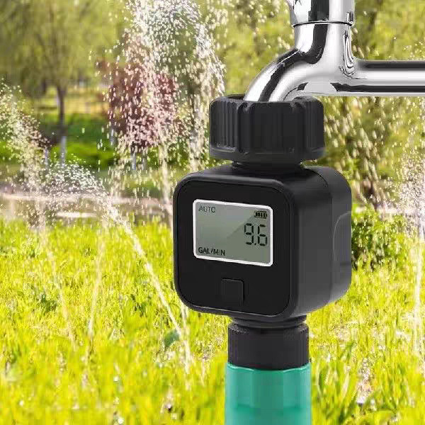 New Model Water Flow Meter Weekly Record Water Flow Average Pool Garden ...