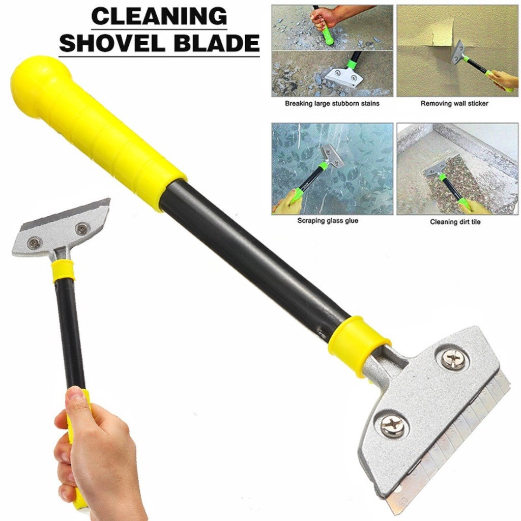 Heavy Duty Long Handle Paint Scraper Drywall Cleaning Shovel Quickly ...