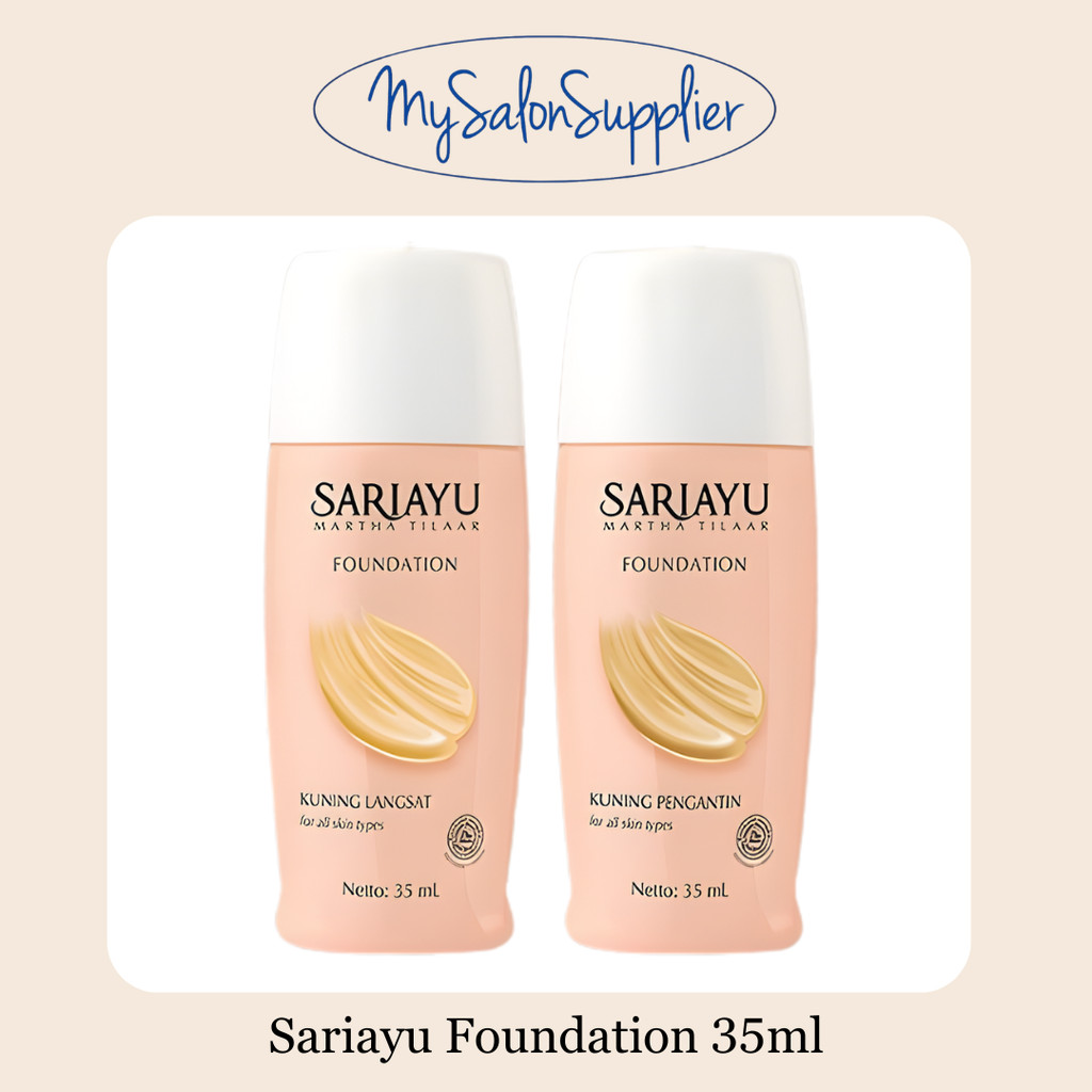 Sariayu Bridal Yellow Foundation Langsat Yellow Foundation 35ml ...