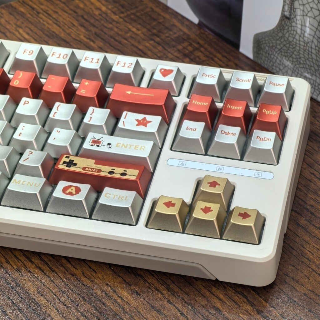 FC Keycaps 115 Keys Cherry Profile PBT Red Cool Japanese Family ...