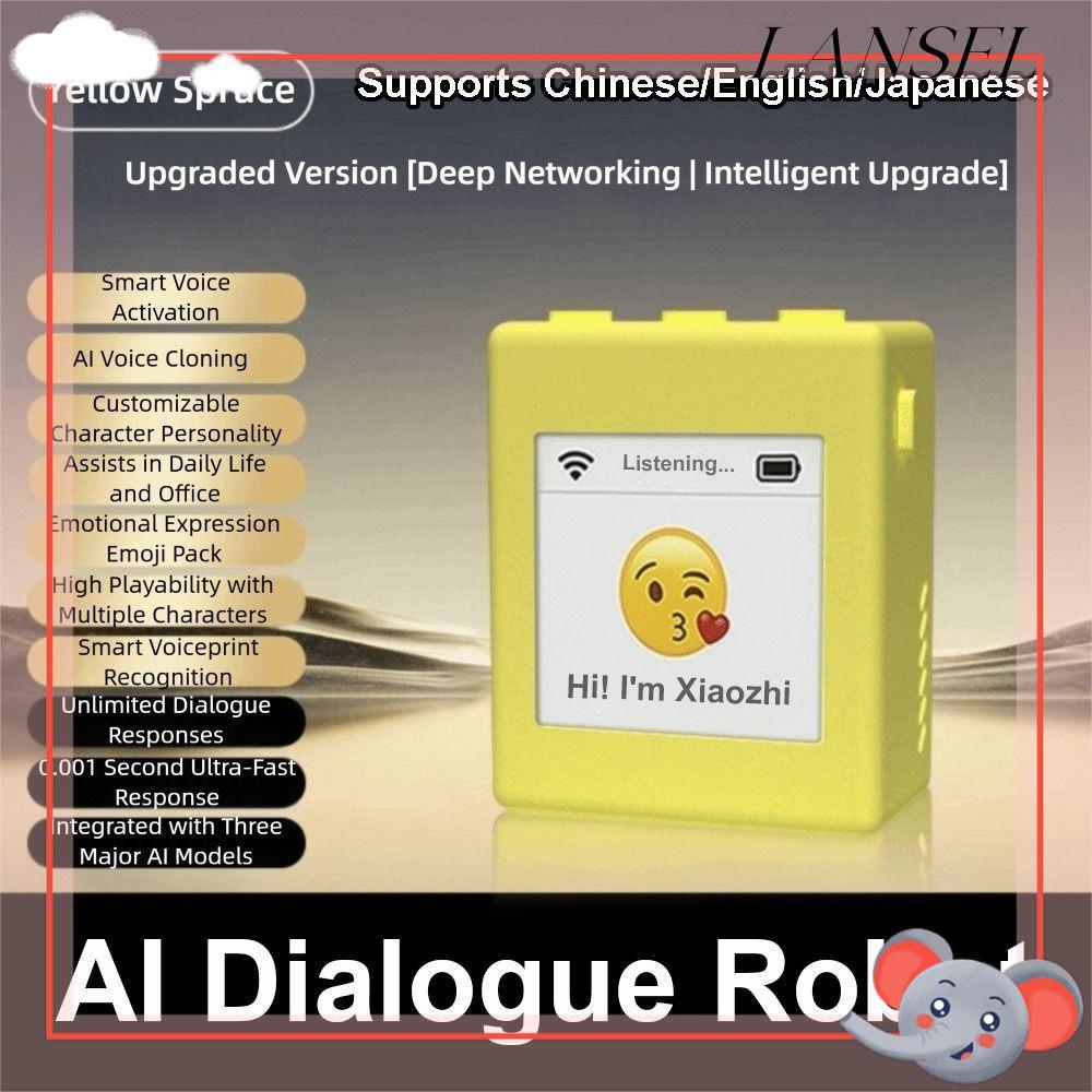 LANSEL Xiao Zhi Smart Robot, Voice Box Module 1.54 Inch TFT Screen AI ...