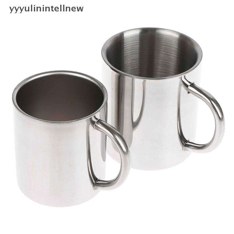 【LMPH】 Double Wall 304 Stainless Steel Coffee Mug Without Lid Portable ...