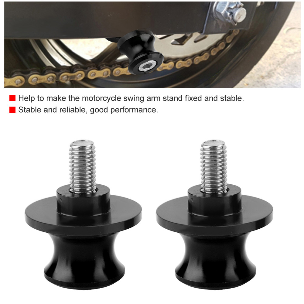 ssrroo KIMISS 2pcs 6mm Frame Sliders Universal Motorcycle Rear Stand ...