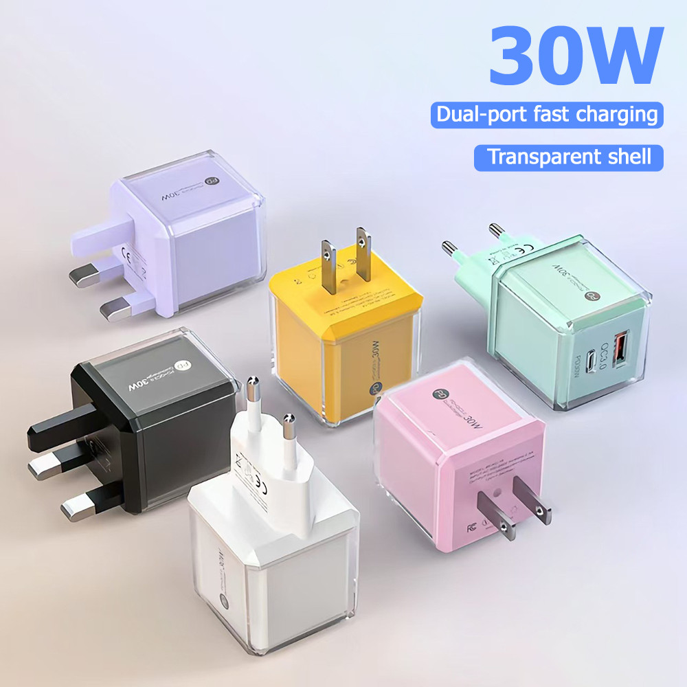 Us Standard 30W USB Type-C Mobile Phone Charger | Shopee Philippines