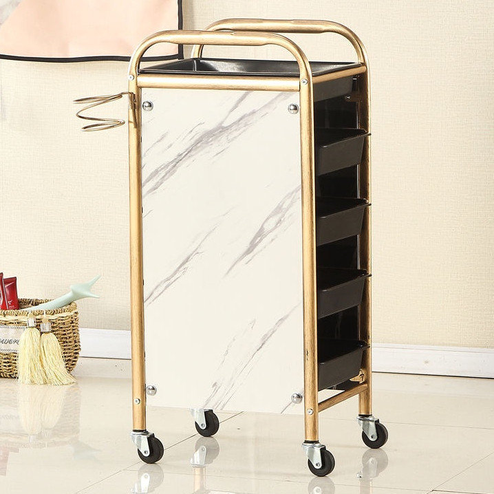 Beauty Salon Trolley Barber Shop Perm Dyeing Tool Cart Hair Salon ...