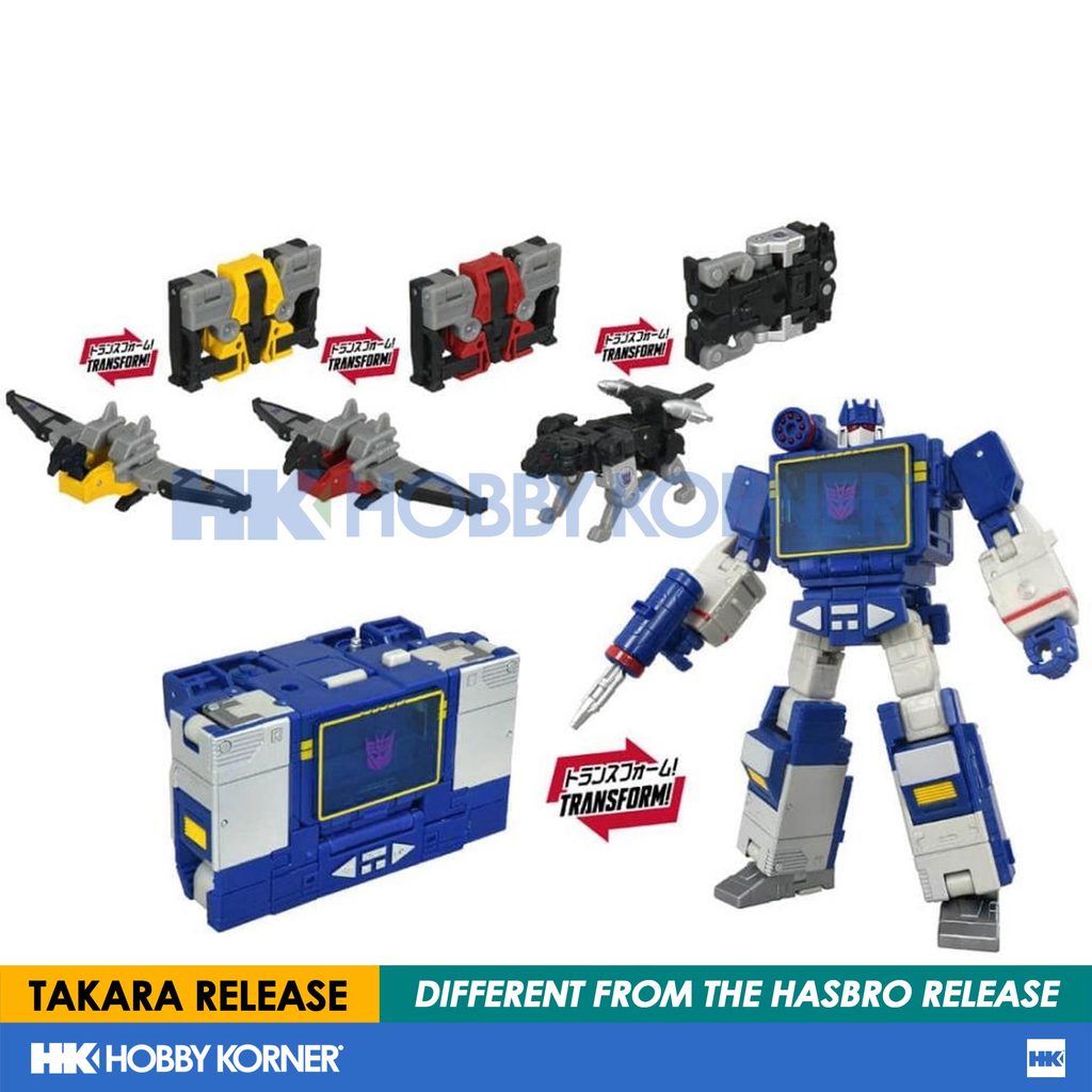[ETA: 05/2026] (PRE-ORDER) TAKARA TOMY Transformers TS-18 Soundwave Set ...